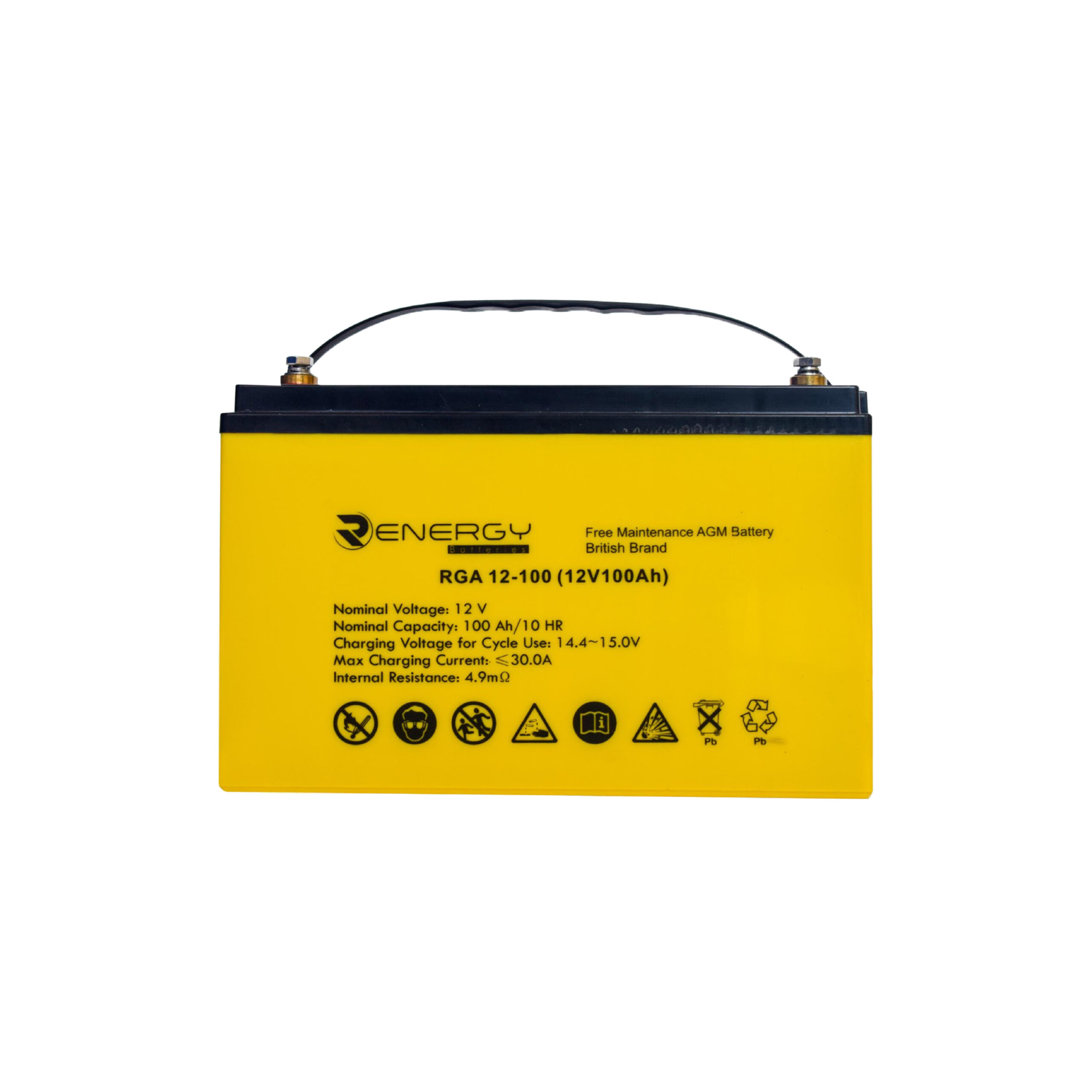 100ah 12v Battery Renergy Deep Cycle Maintenance Free - LightingAfrica ...