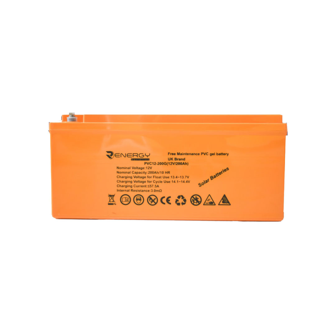 200Ah 12v Renergy PVC Batteries - LightingAfrica Limited
