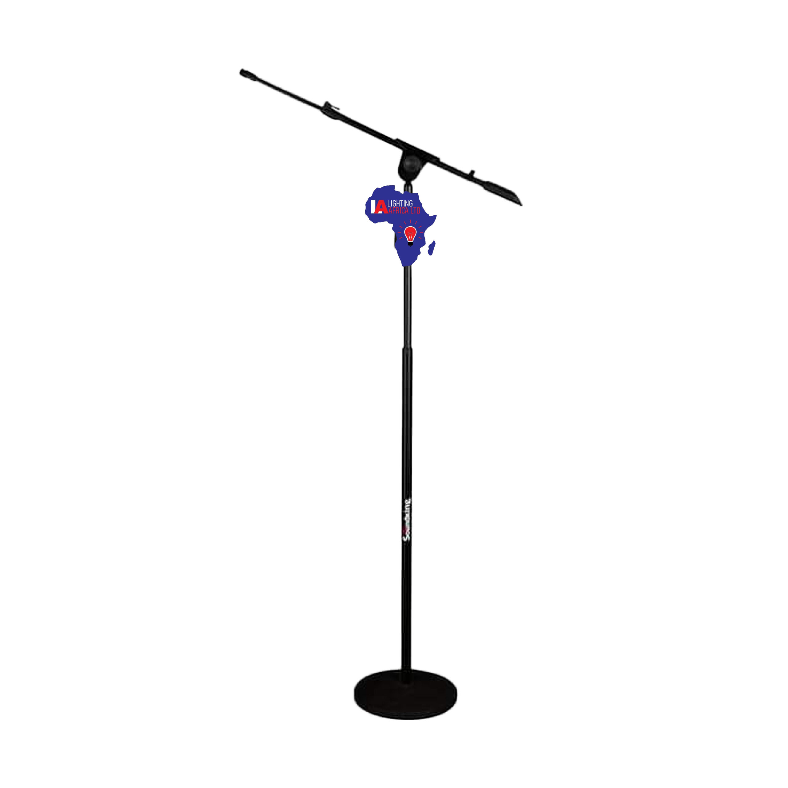 Standard Bass Metallic Microphone Stand - LightingAfrica Limited